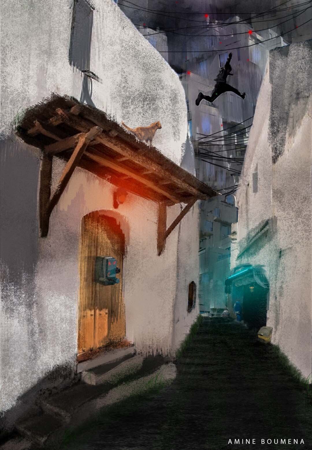 ArtStation - sci fi runner