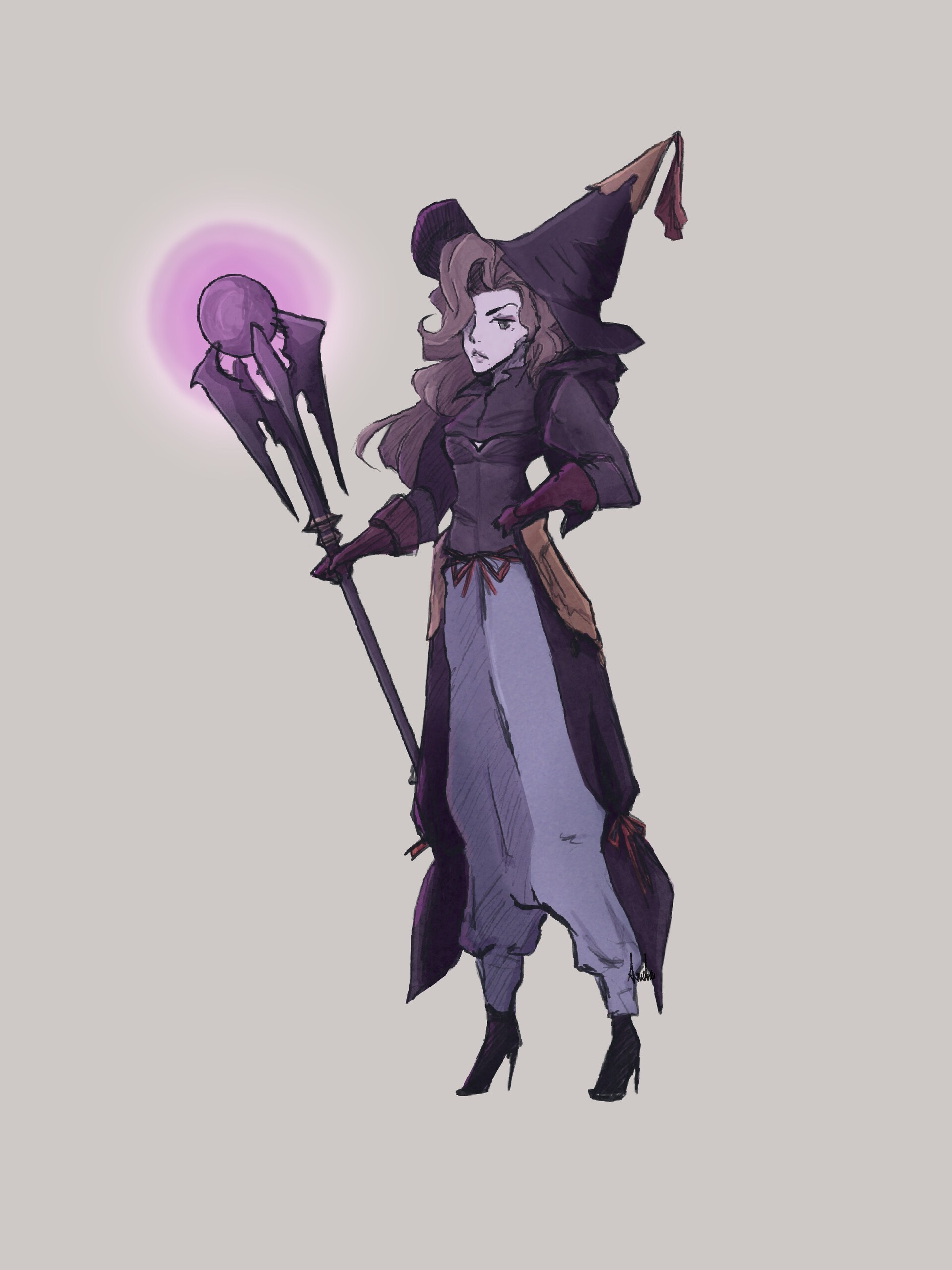 ArtStation - Lady Emma Bravely Default II collab 2021