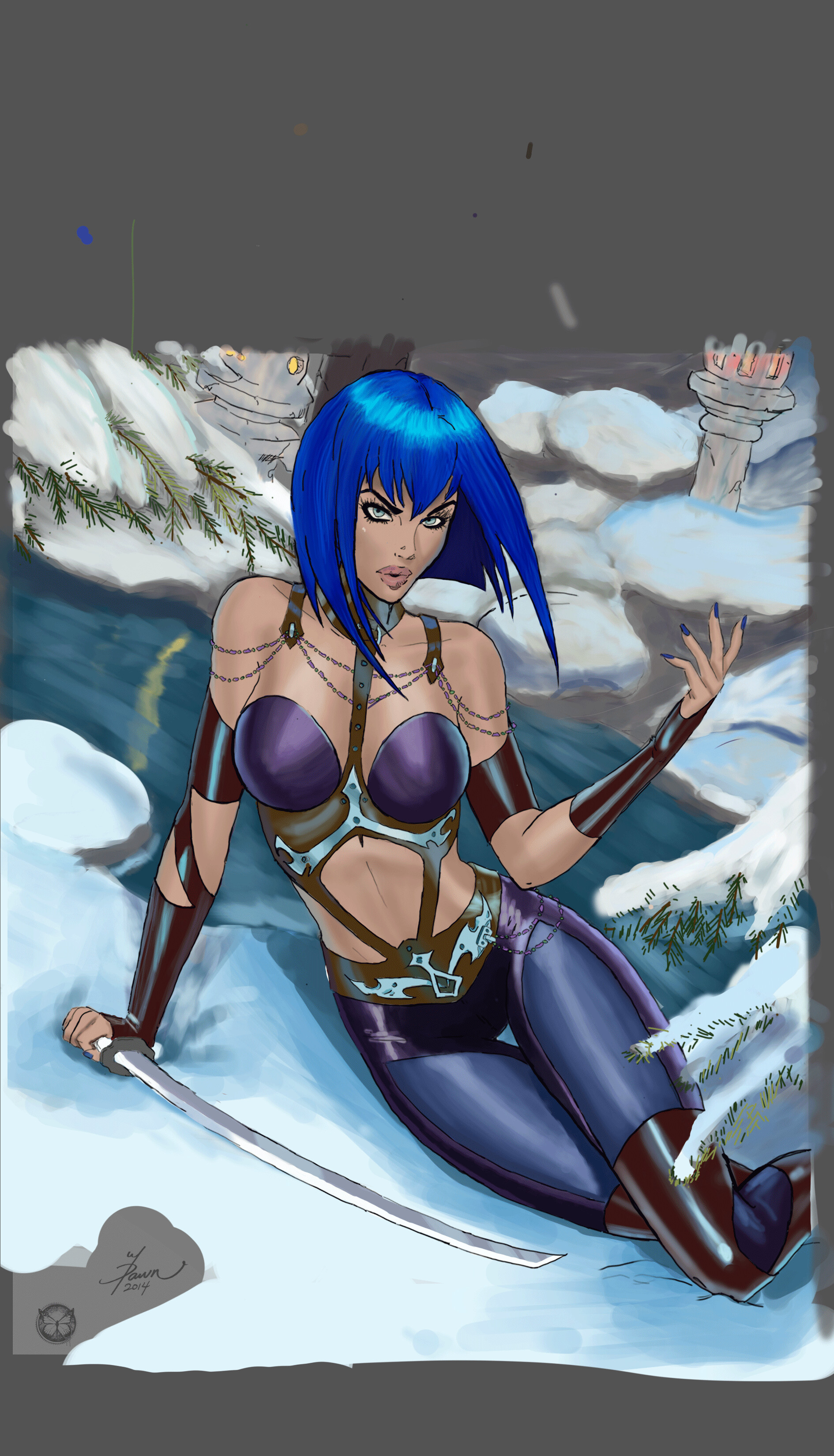 ArtStation - Winter Warrior