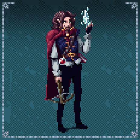 ArtStation - D&D Pixel Art: Ice Sorcerer - Aloe Vera