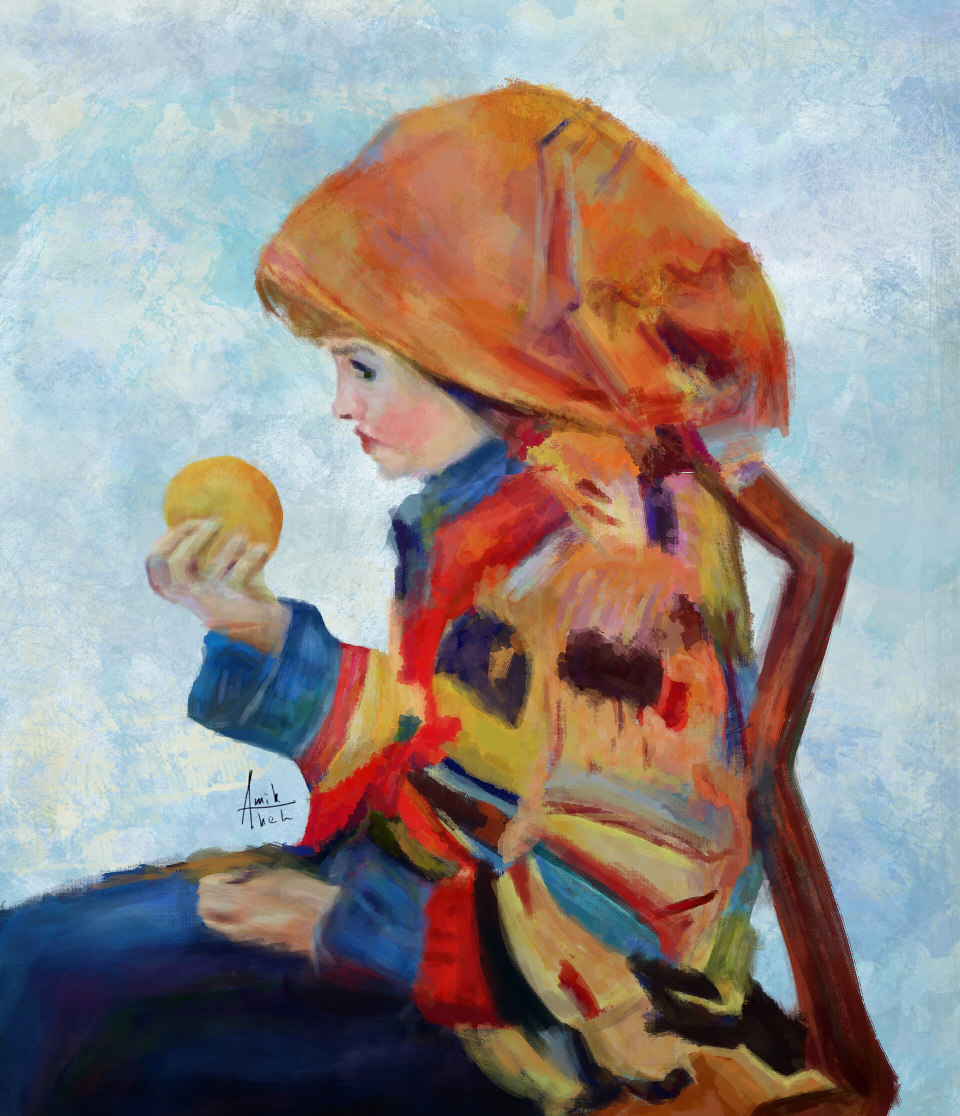 Anne Mikhel - Ukrainian Master's studies