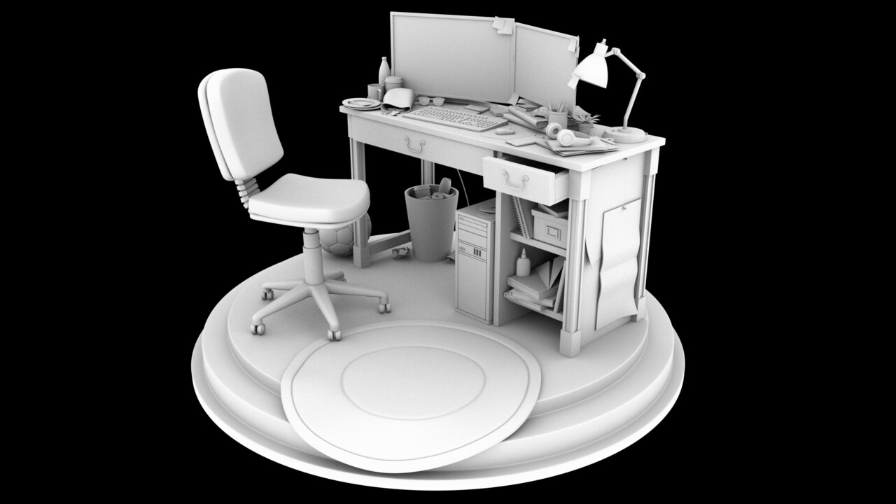 ArtStation - Desk