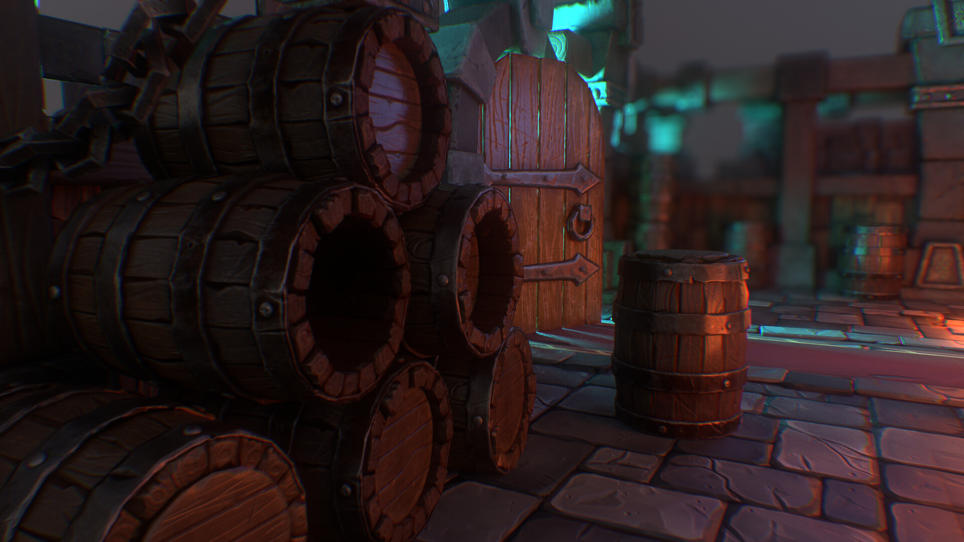 ArtStation - Game - ready | Stylized Dungeon