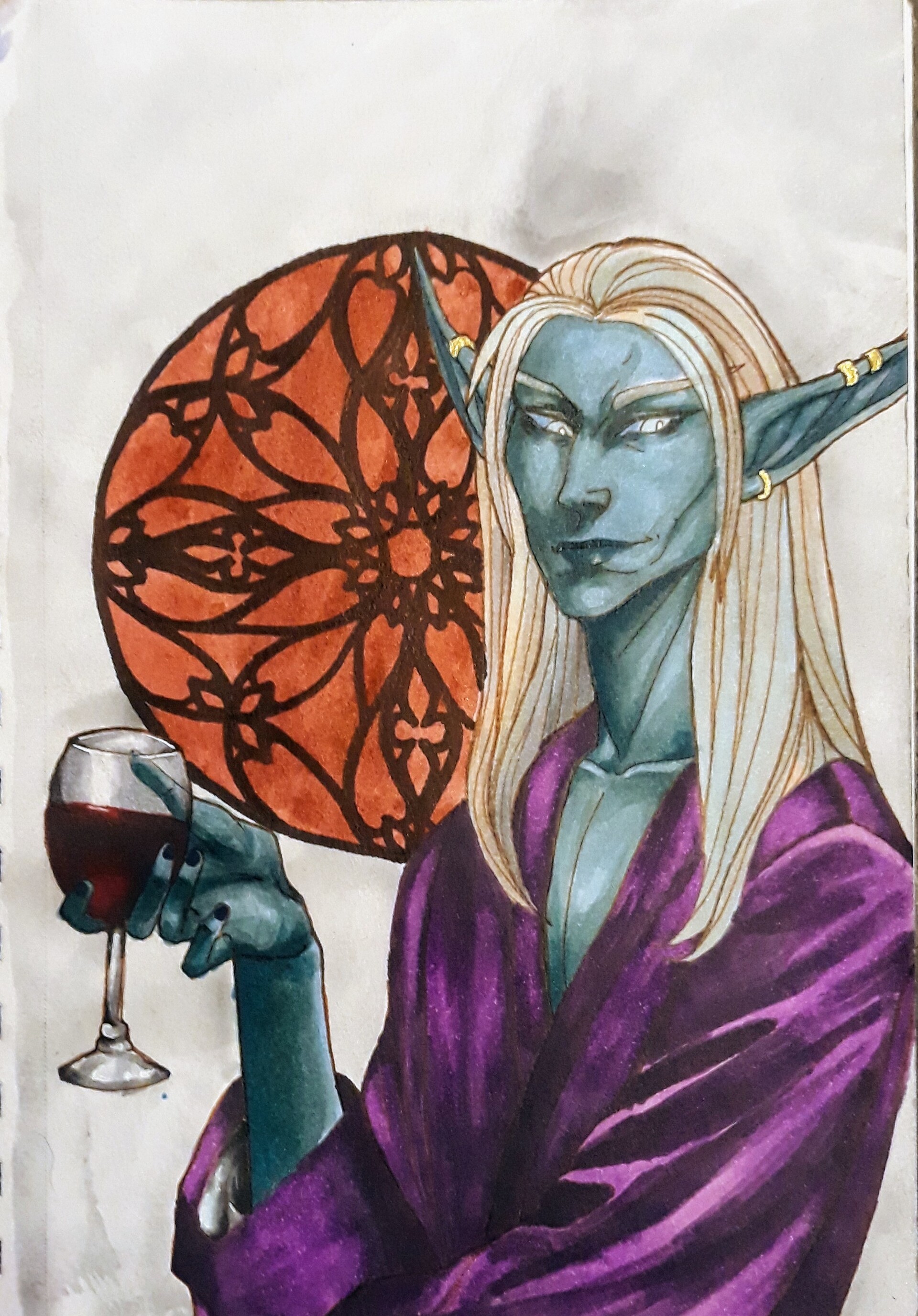 ArtStation - A fruity elf