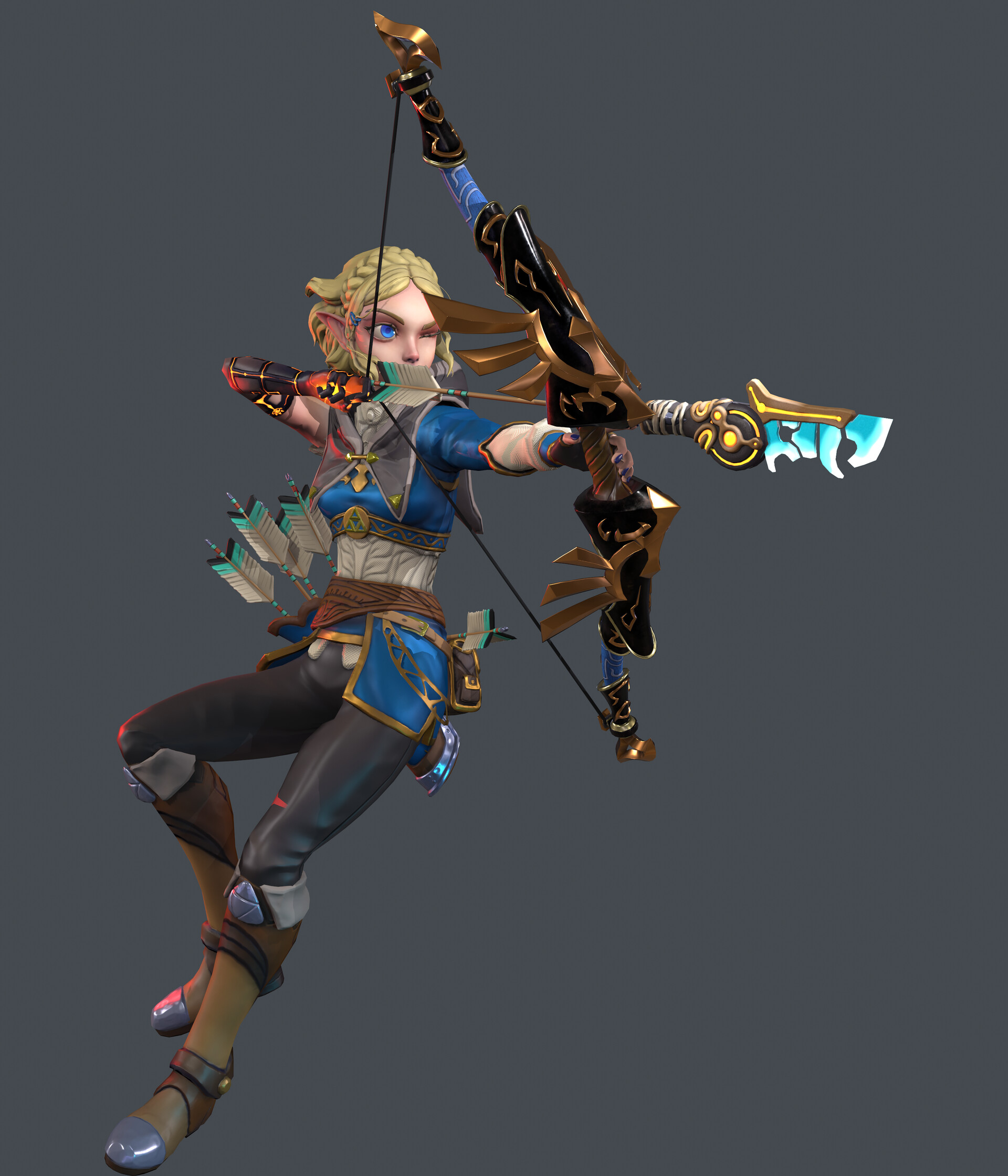 Carl-Magnus - zeldas adventure breath of the wild 2 (fan art)