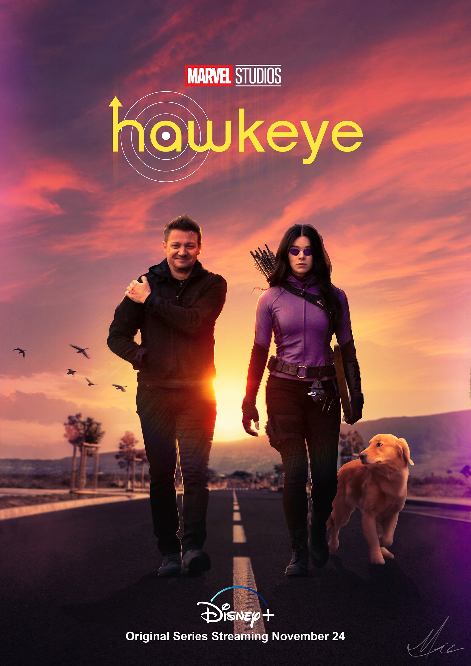 ArtStation - Hawkeye and Kate Bishop