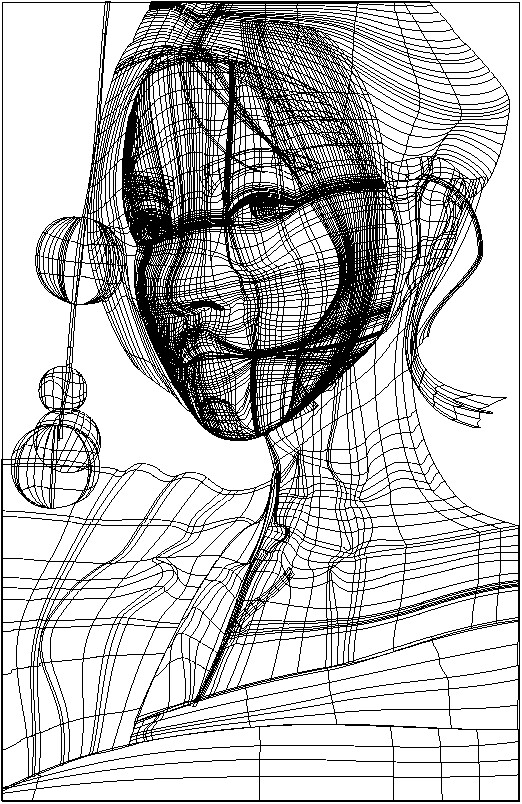 ArtStation - Digital Painting with Gradient Mesh Tool - Illustrtor