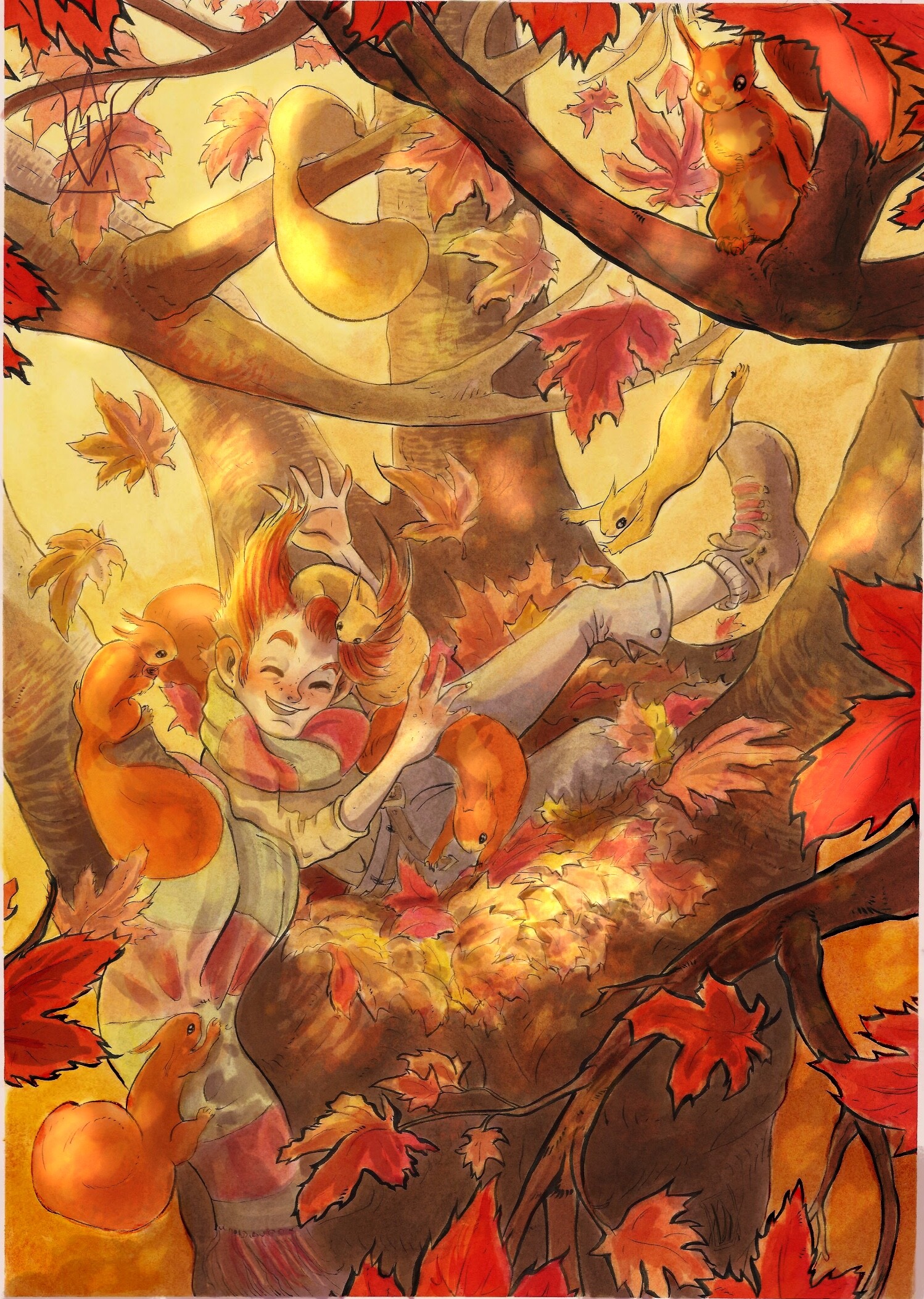 ArtStation - 🍁Fall🍁