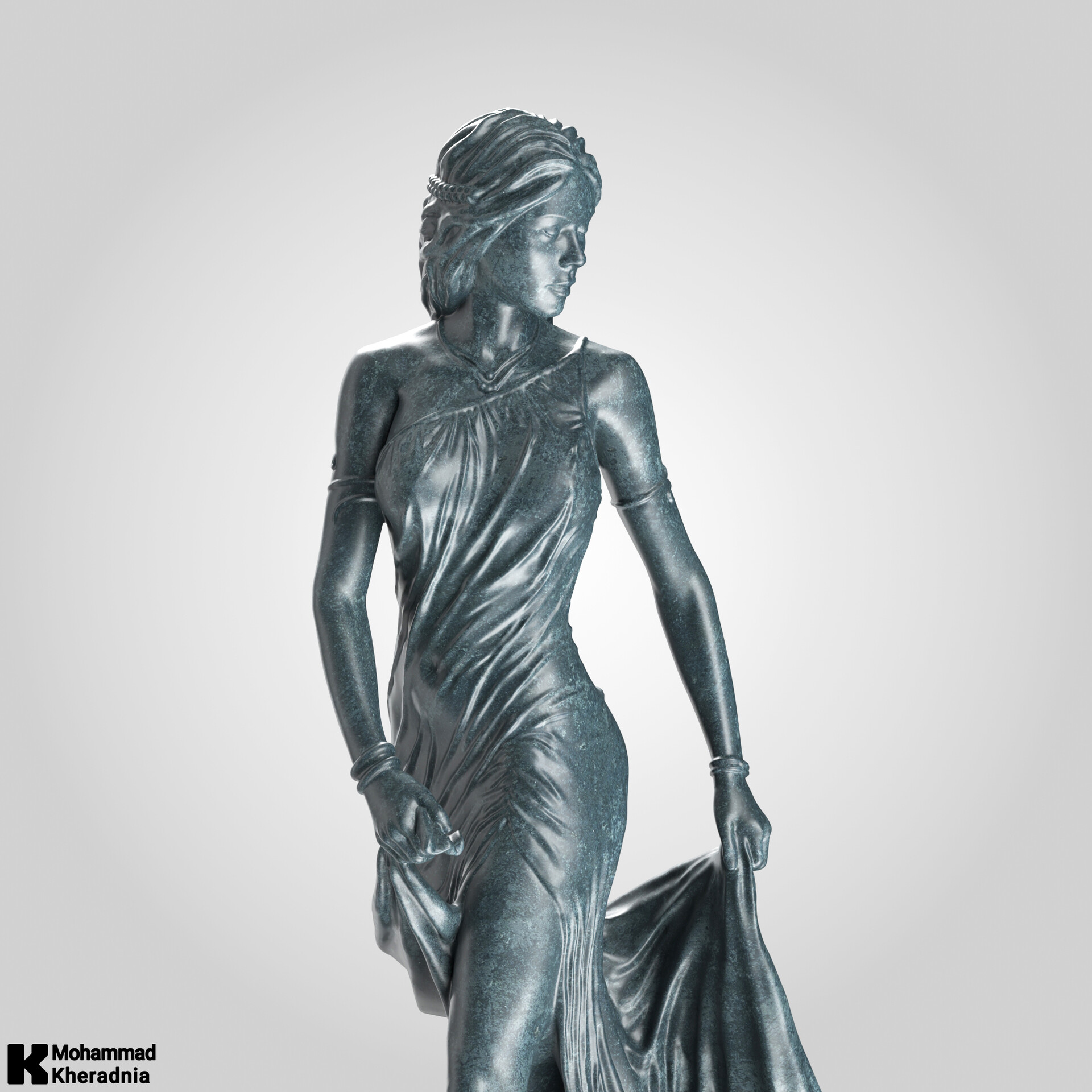 ArtStation - the lady of shallot