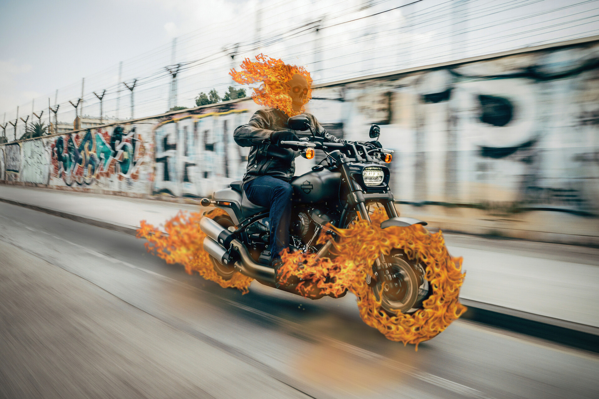 ArtStation - The Ghost Rider