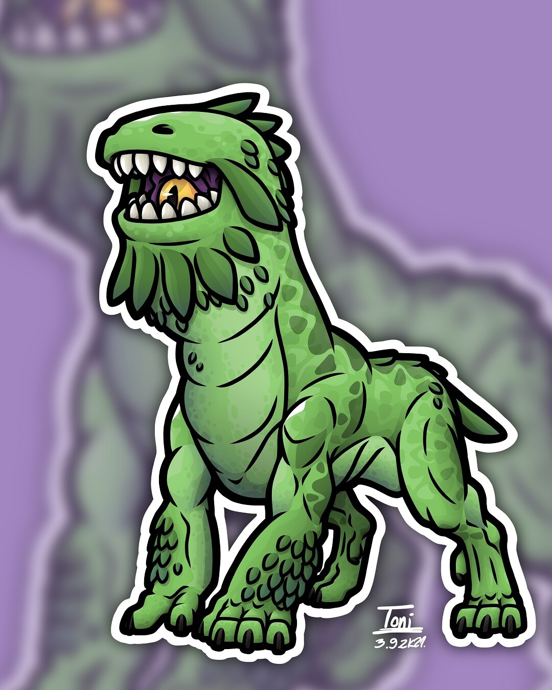 ArtStation - An alien beast