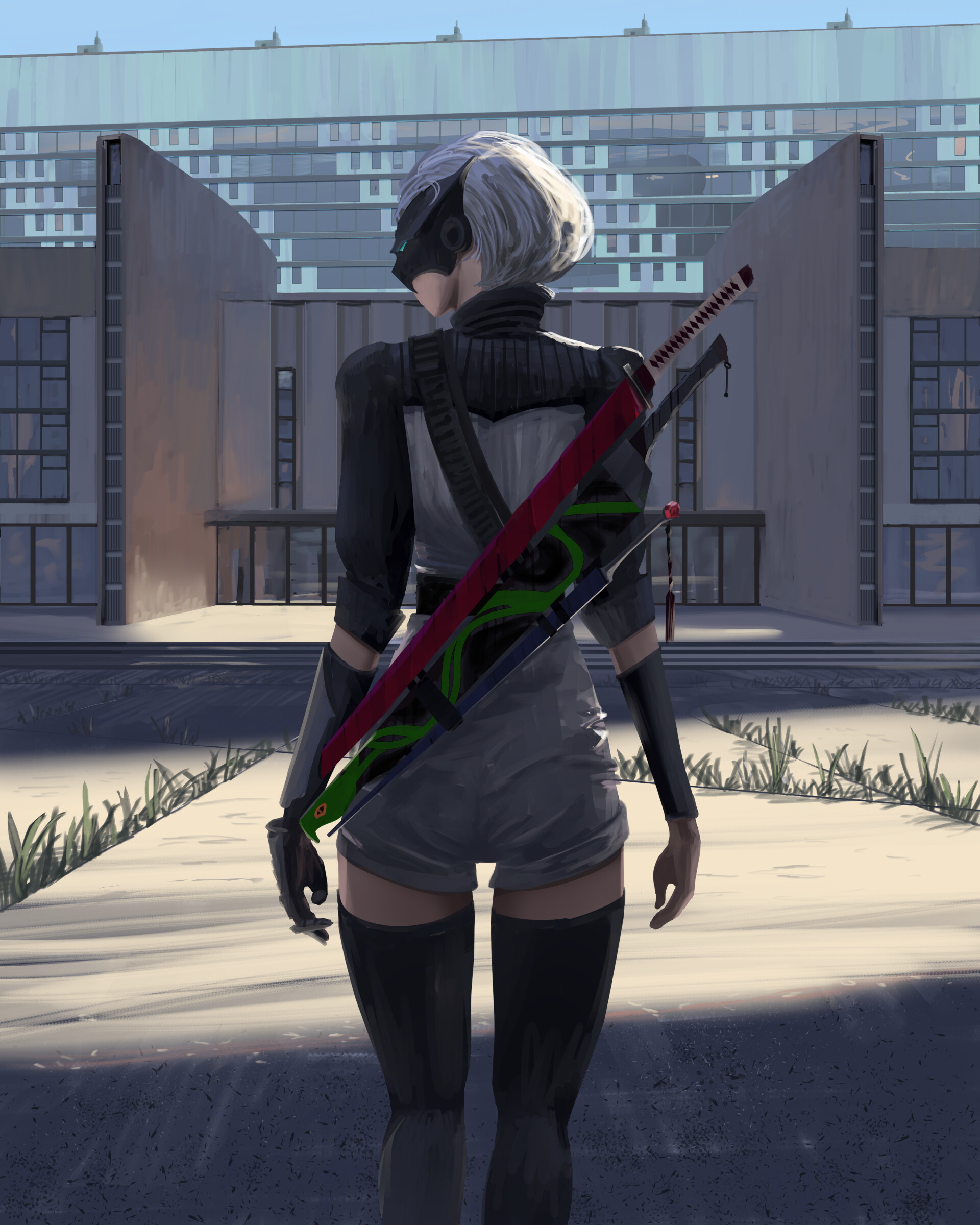 ArtStation - RGB swords