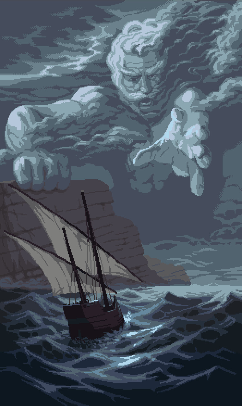 ArtStation - Pixelart Adamastor