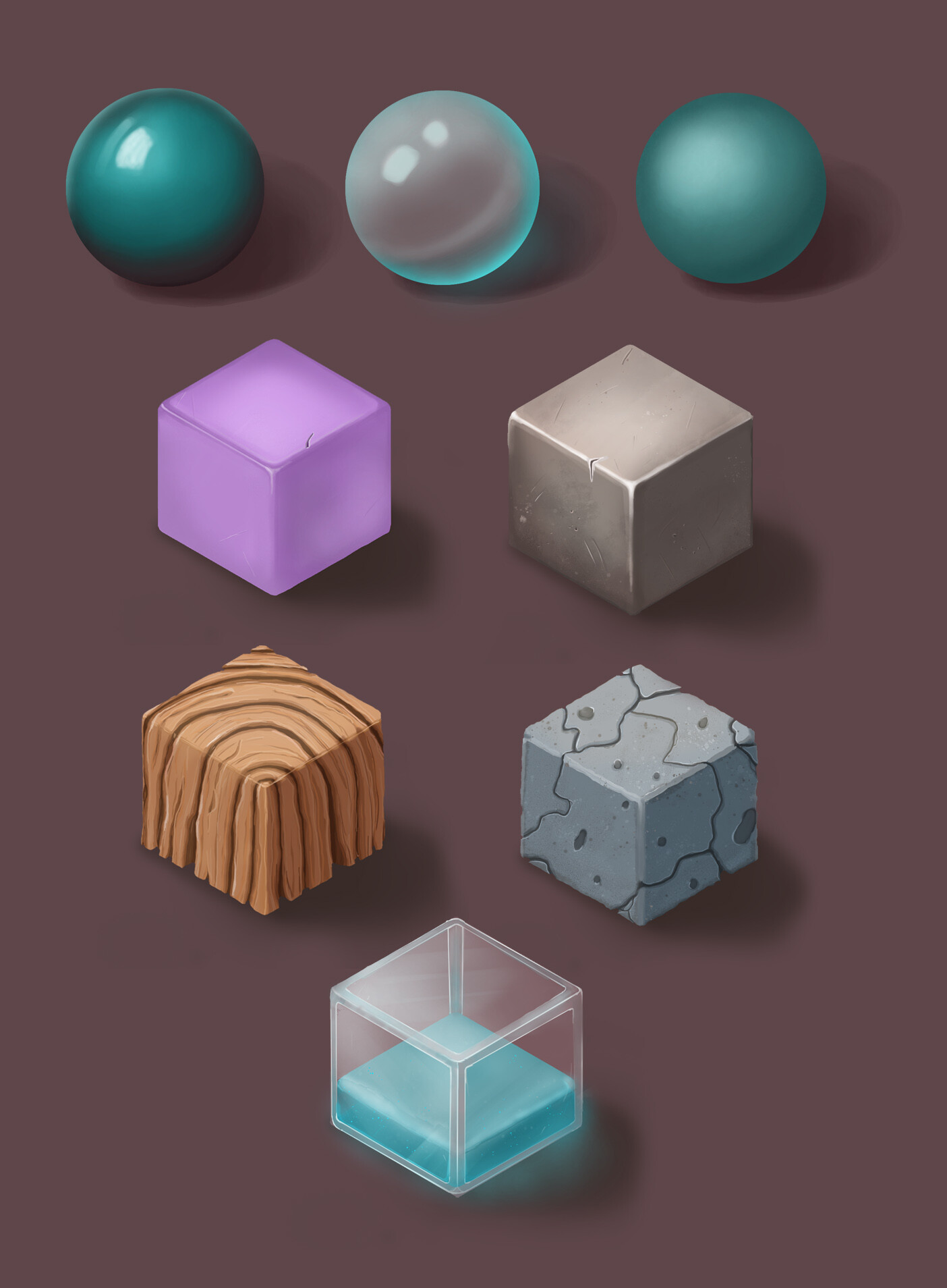 ArtStation - Material study