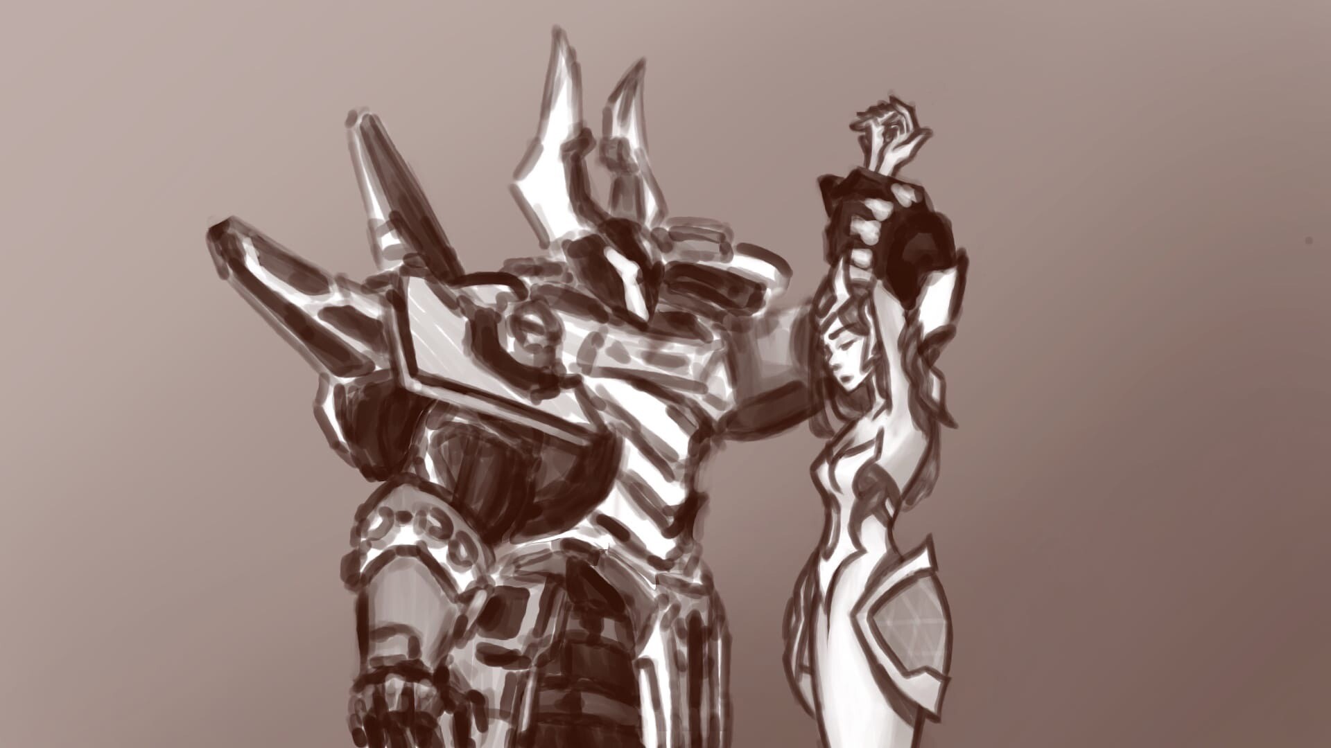 ArtStation - Mordekaiser & Nami