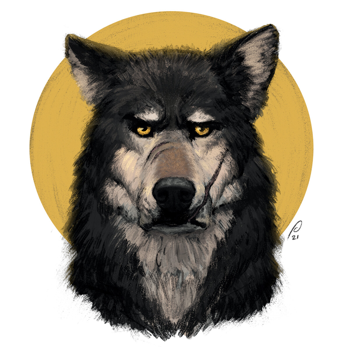 ArtStation - Lone Wolf