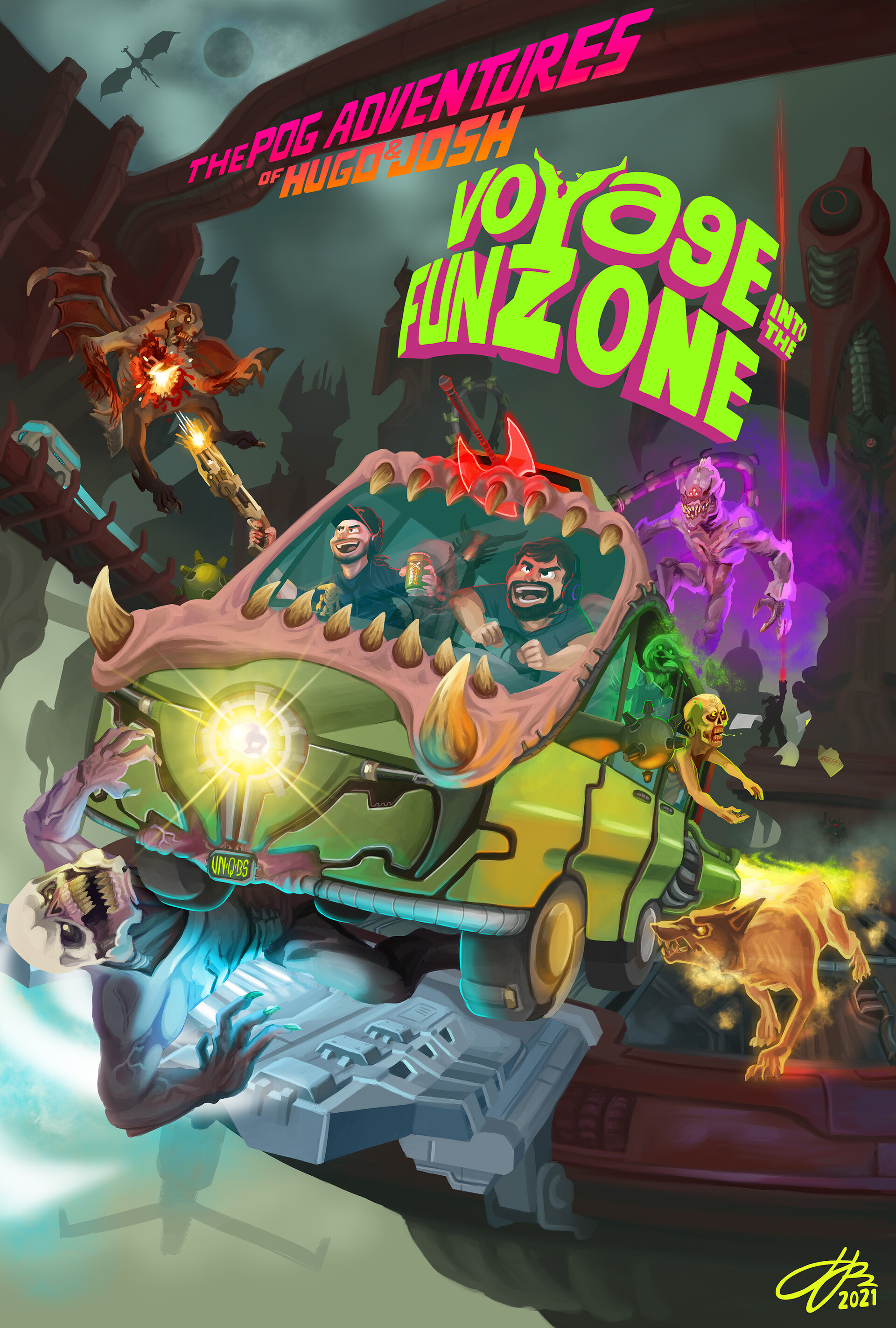 Jack Bone - The Pog Adventures of Hugo and Josh: Voyage Into the Funzone