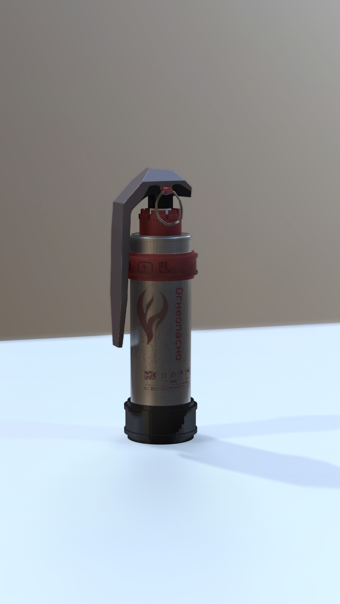 ArtStation - incendiary grenade