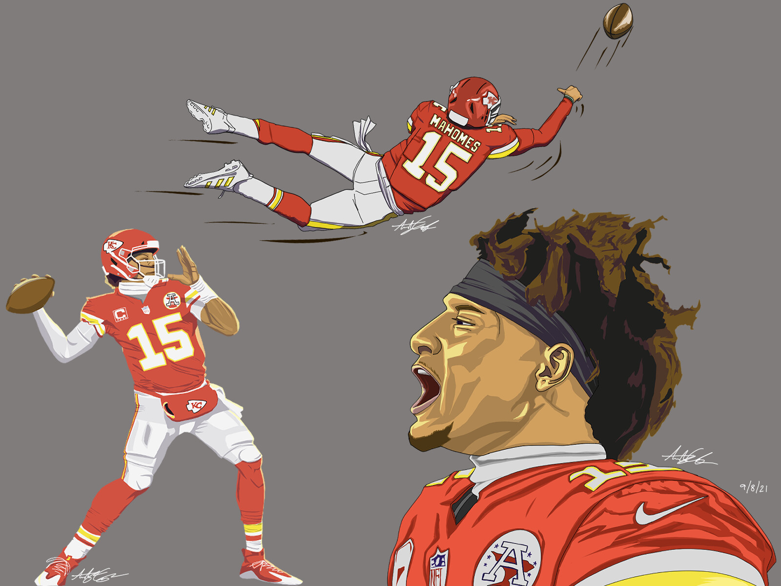 ArtStation - Patrick Mahomes