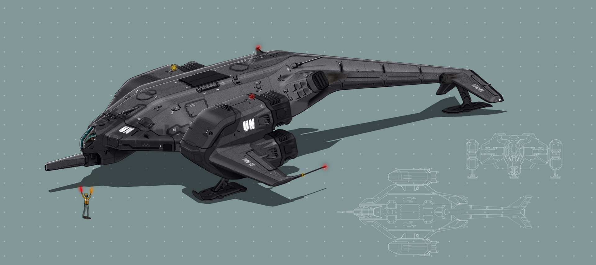 ArtStation - practice of aircraft design