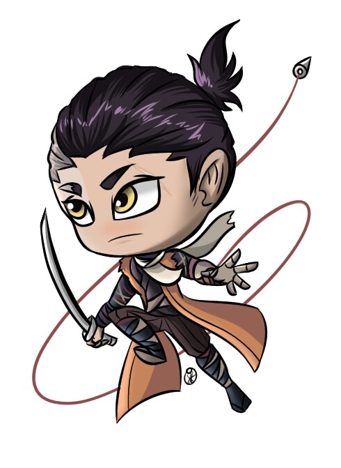 ArtStation - Sekiro chibi
