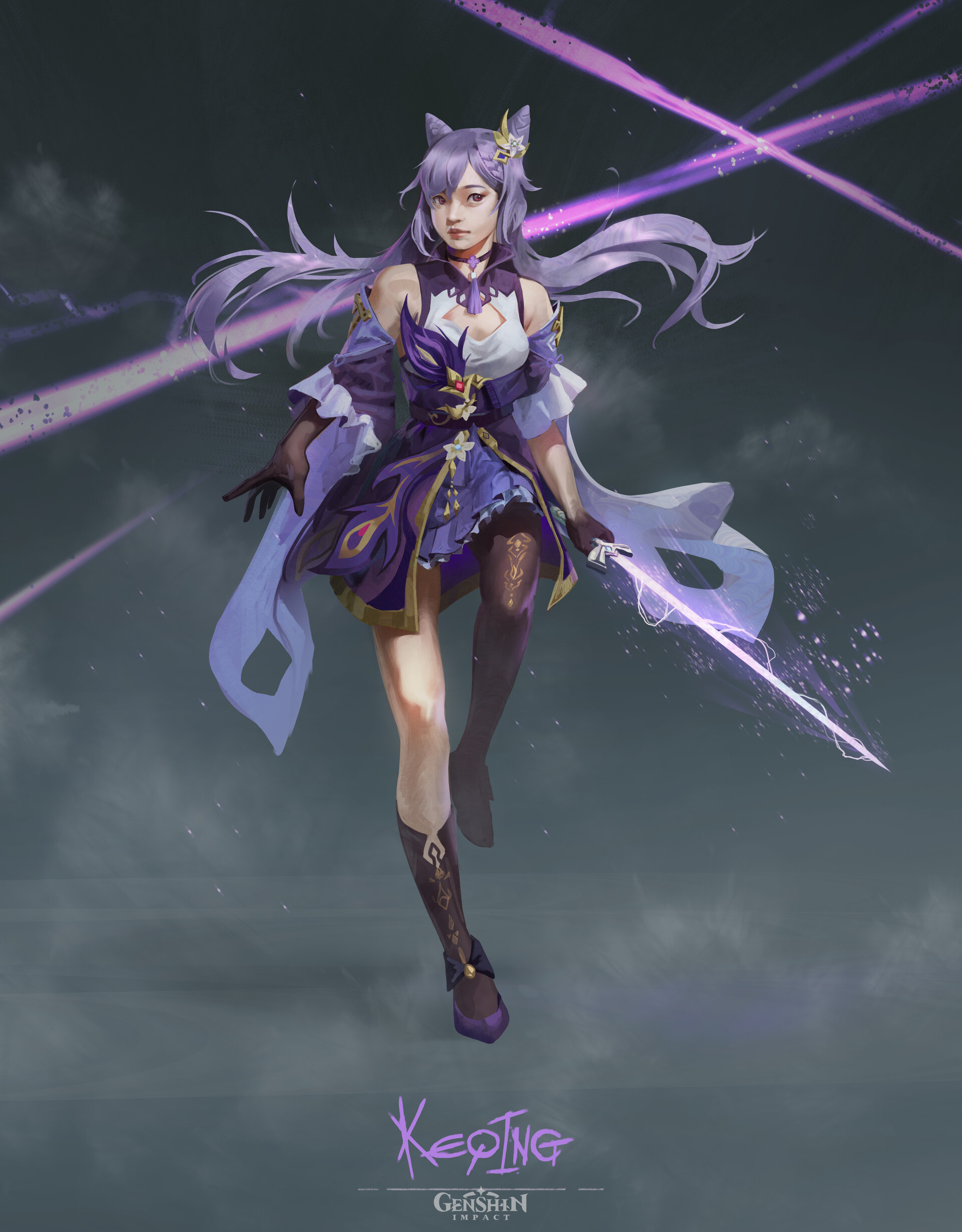 ArtStation - Keqing Fan Art