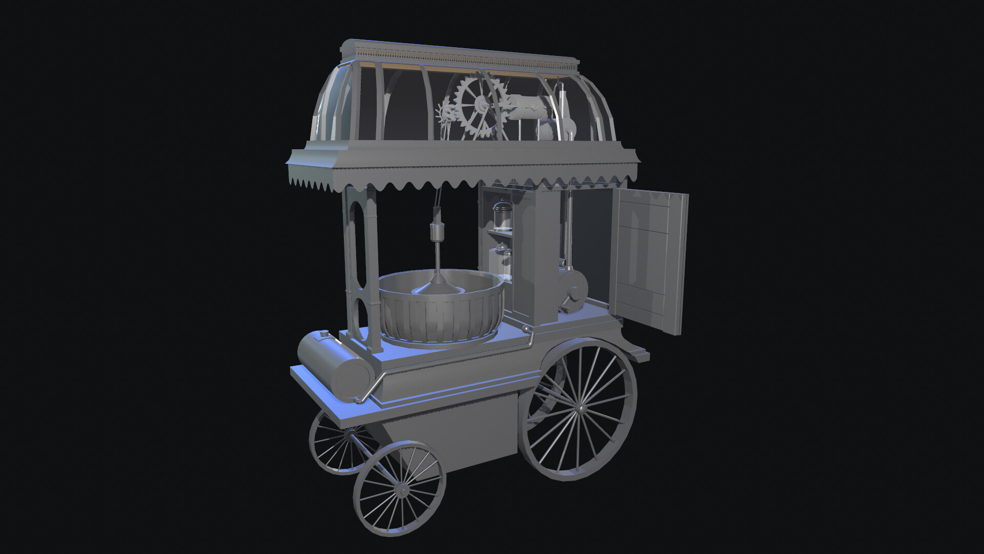 ArtStation - Fairy Floss Cart