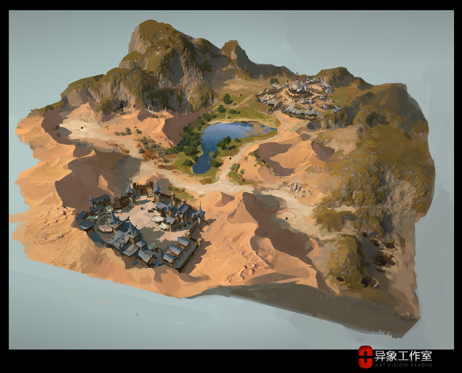 ArtStation - map design