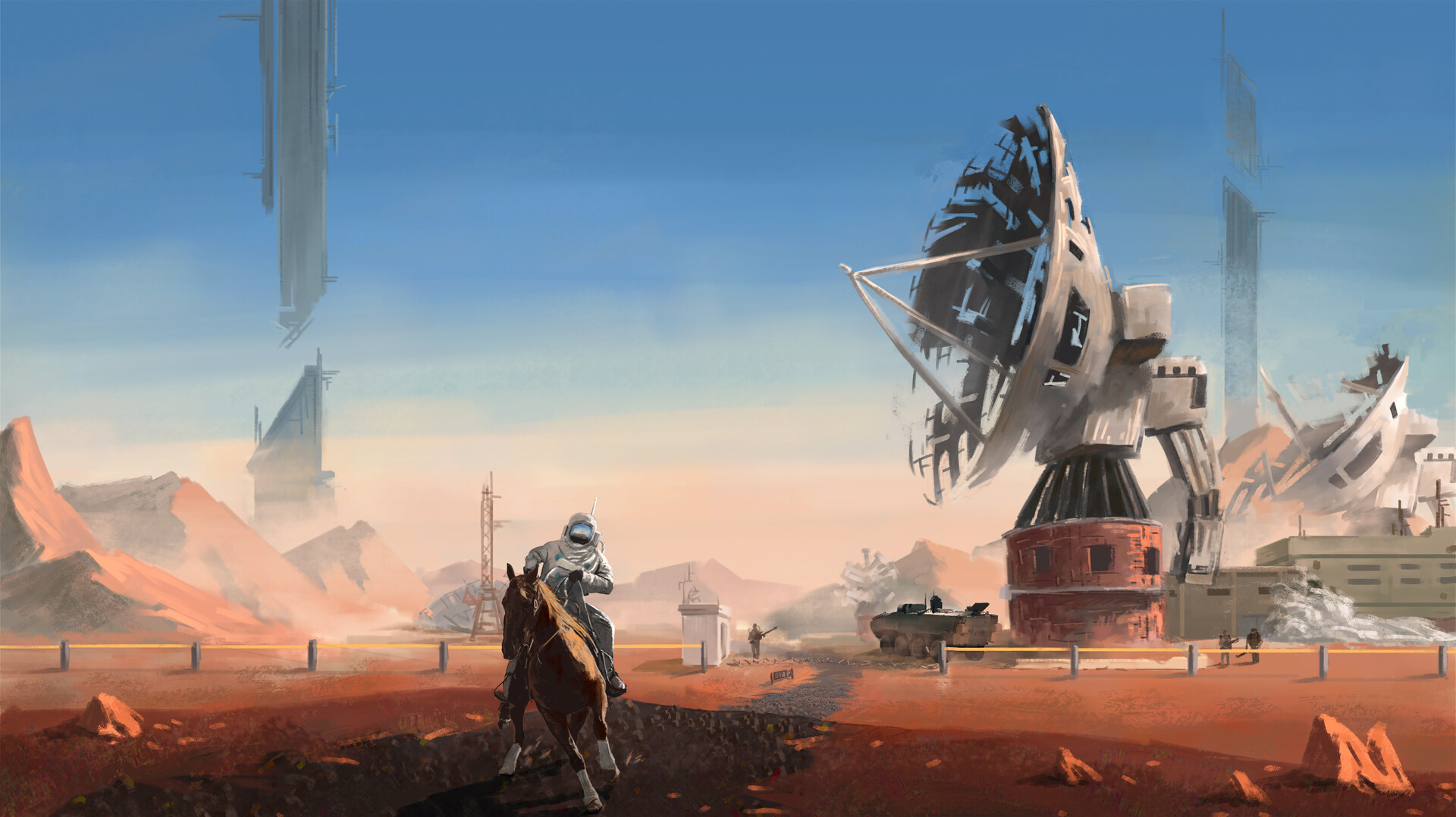 ArtStation - Mars Riding