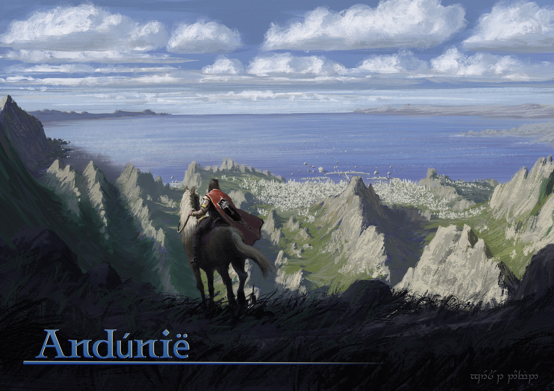 ArtStation - Numenor: Andunie