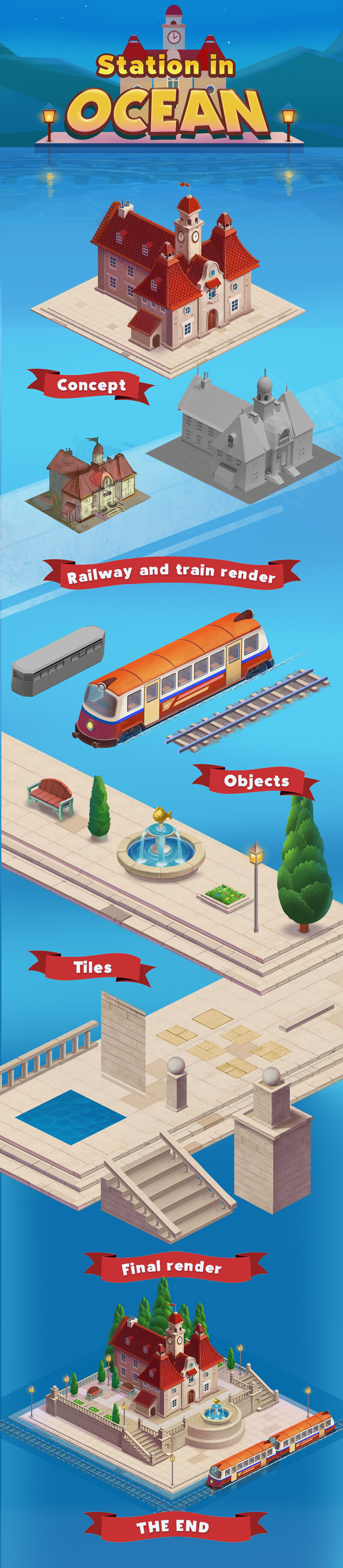 ArtStation - Station in ocean