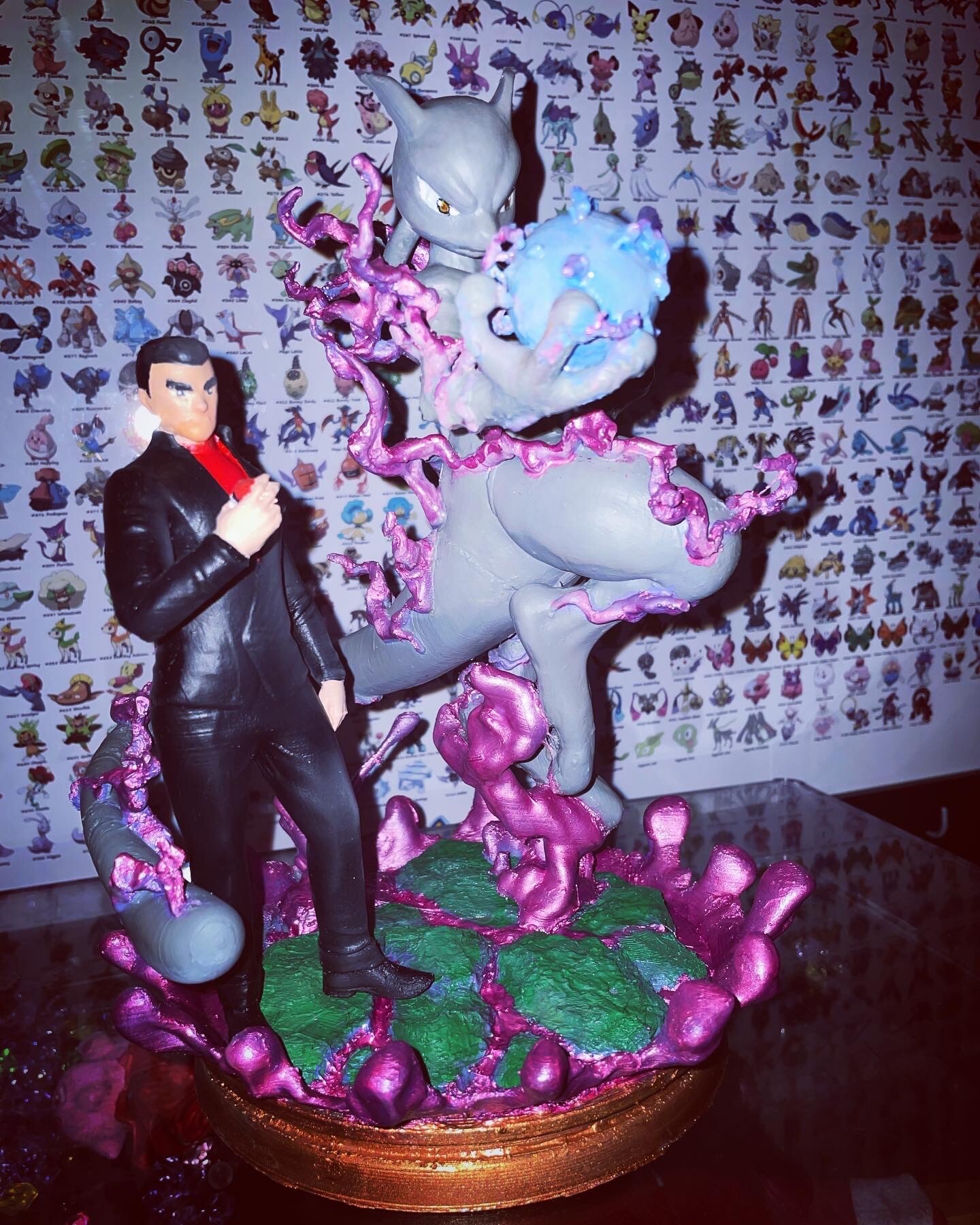 ArtStation - Shadow Mewtwo with GIOVANNI