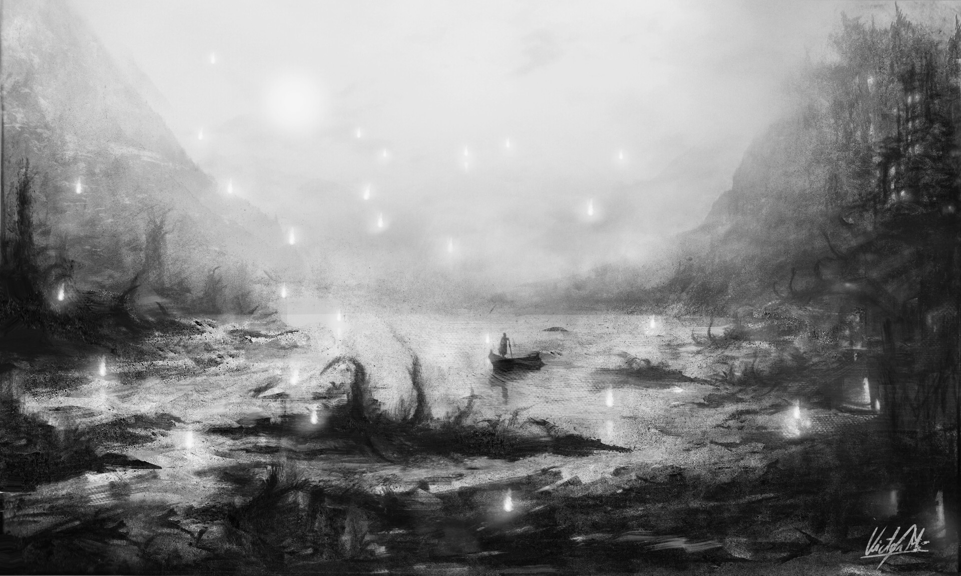 ArtStation - Gray wastes, Víctor Manuel Rodríguez