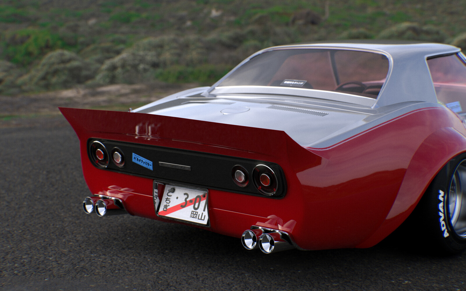 Egor Bessonov - Bosozoku Corvette C3