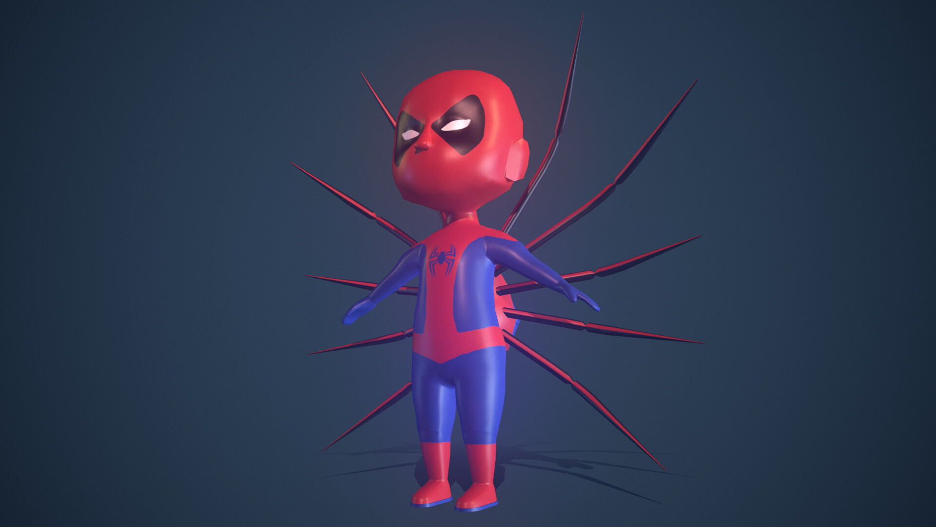ArtStation - Hyper Casual Spider Character