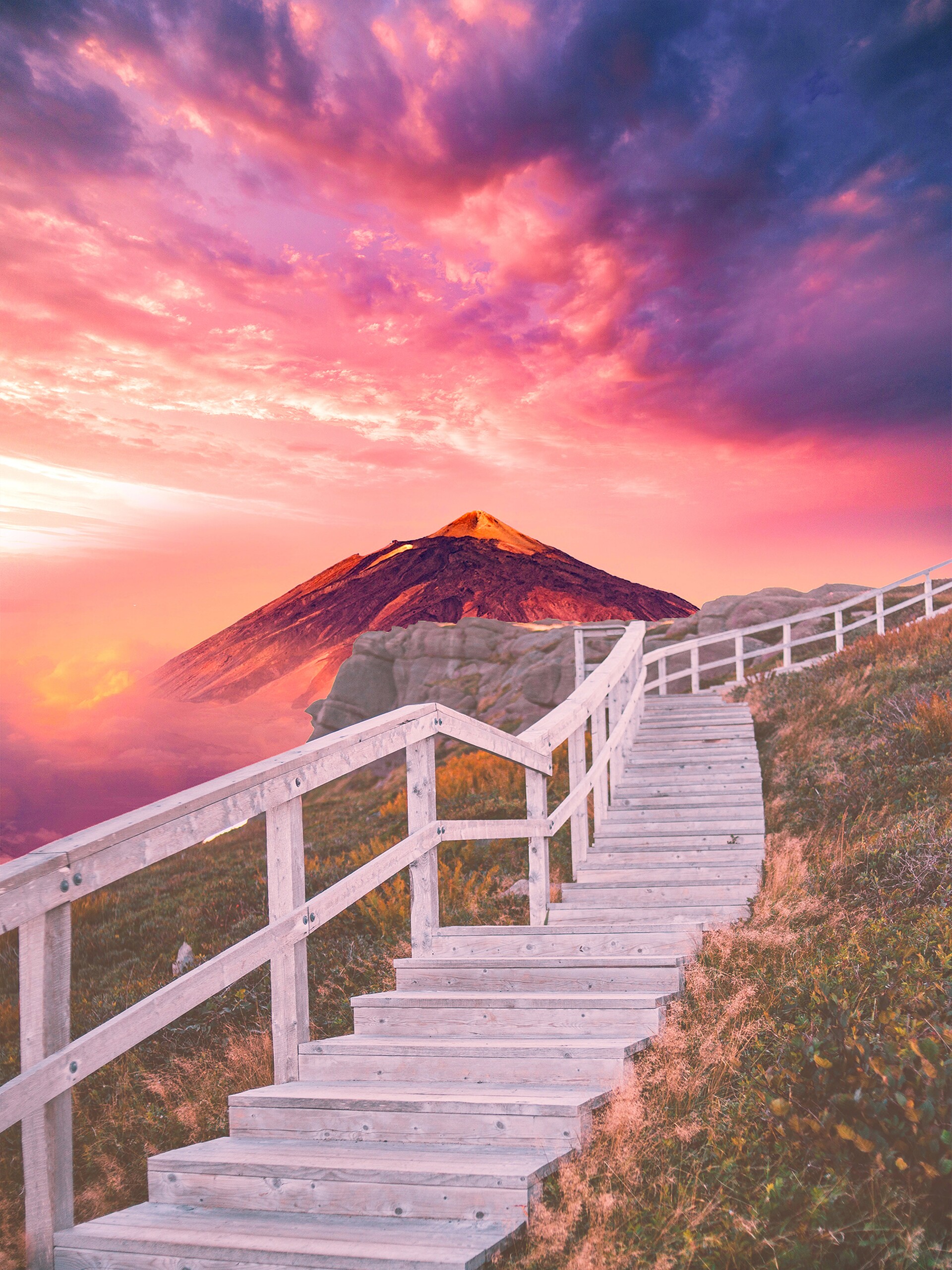 ArtStation - Mountain Stairs