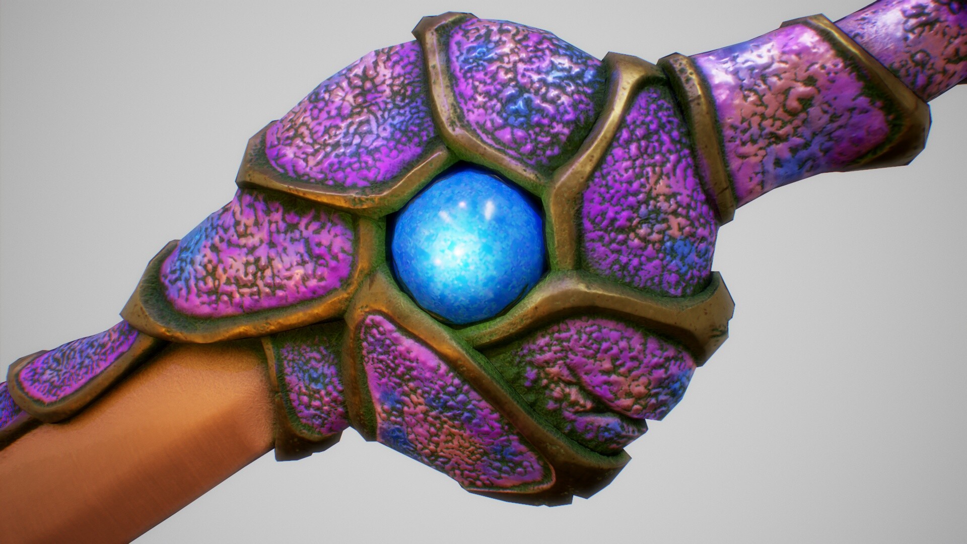 Tyler Funk - Neptunes Razor - Stylized Fantasy Sword