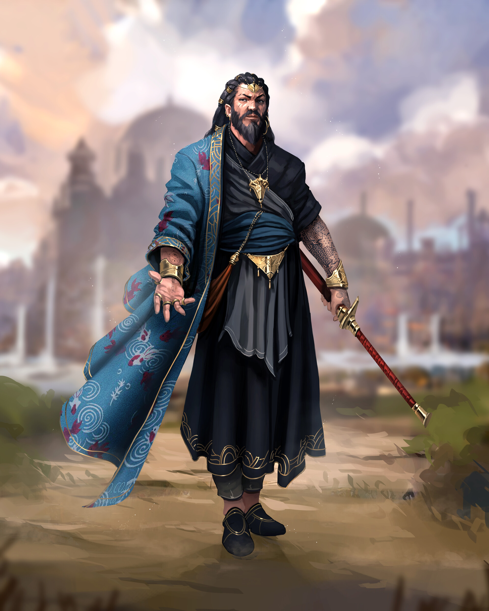 ArtStation - Na'od Alshaeb - Les Chroniques De L'Ombre
