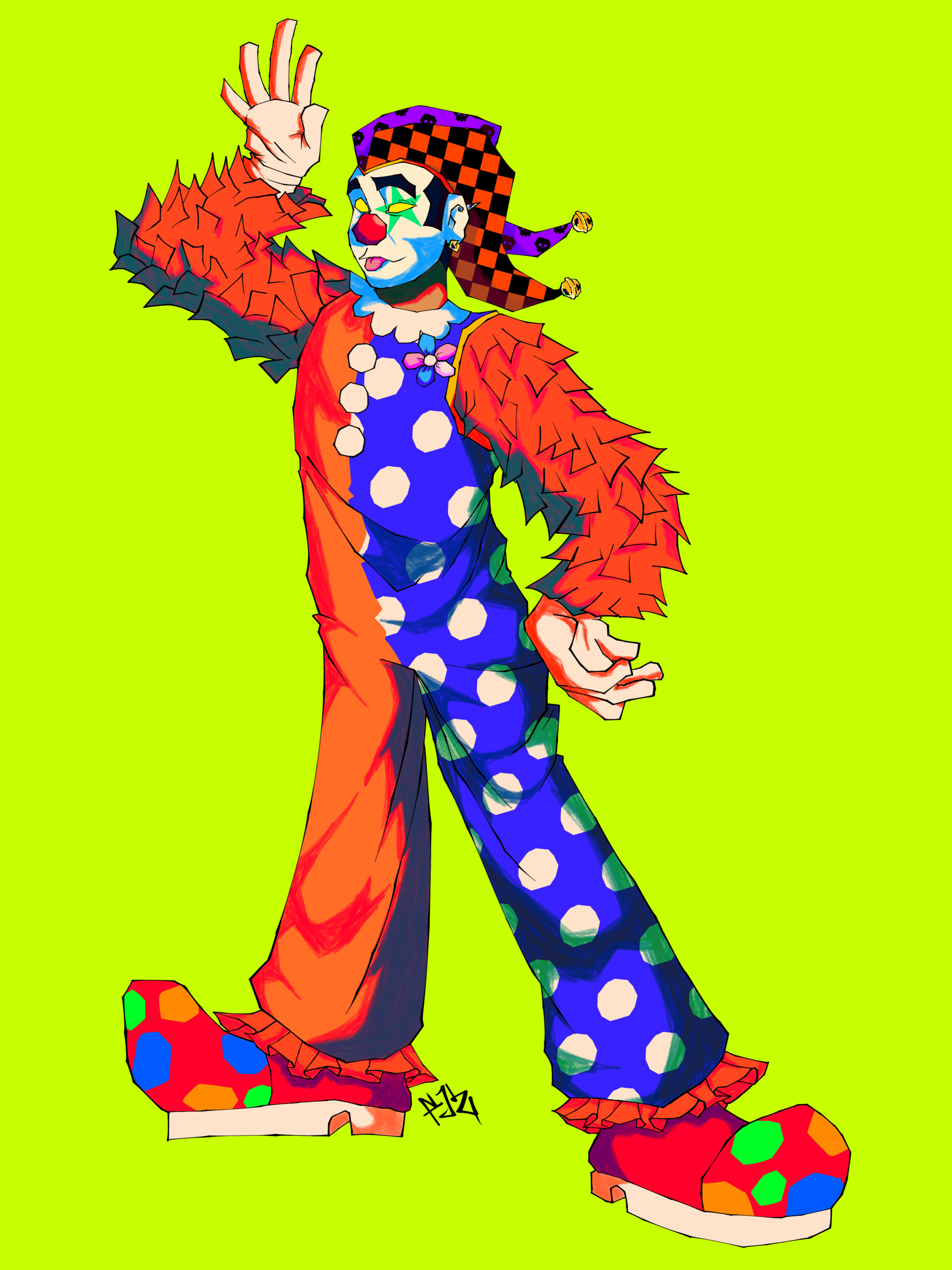 Clown Boy By Glassdaisdeviantartcom On Deviantart Cute Clown Cute