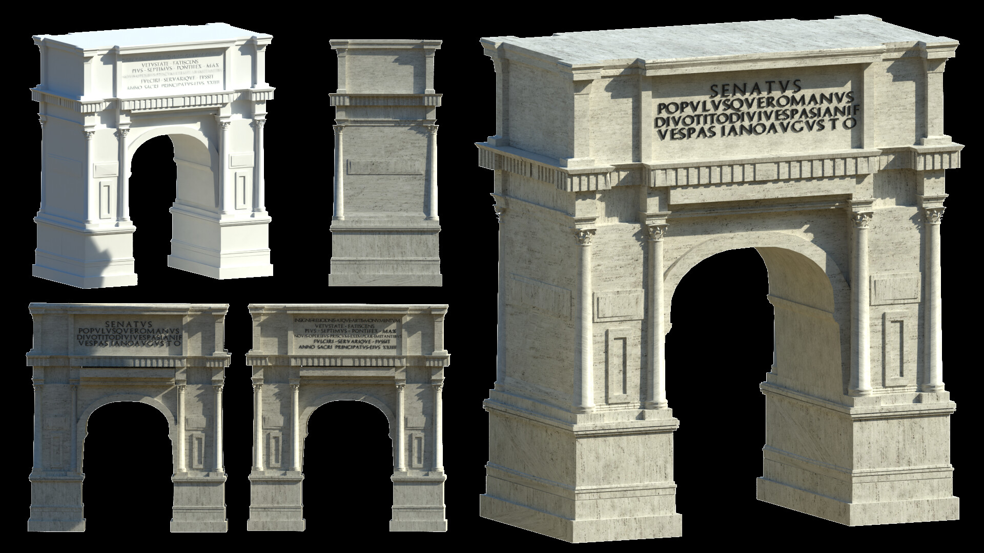 ArtStation - Arch of Titus