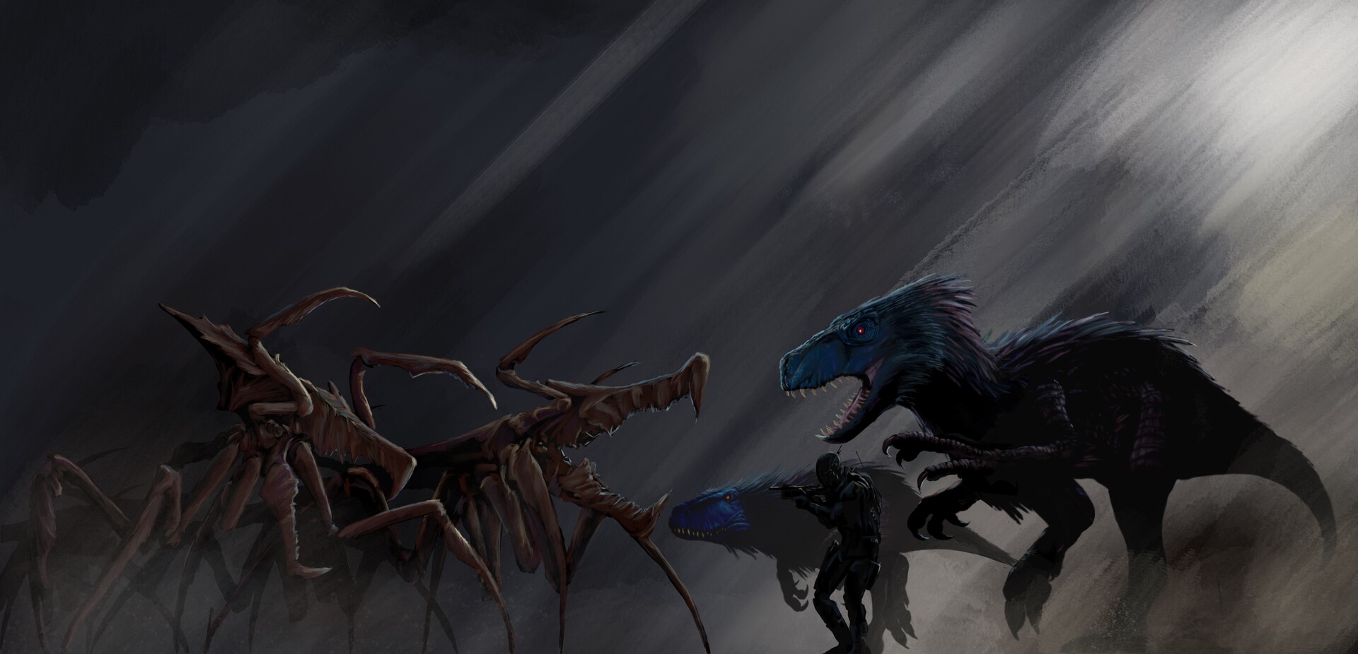 ArtStation - Starship Troopers Neo-Dino