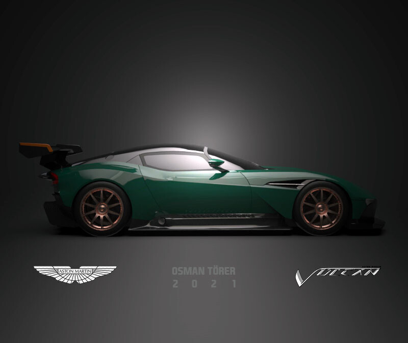 ArtStation - Aston Martin Vulcan