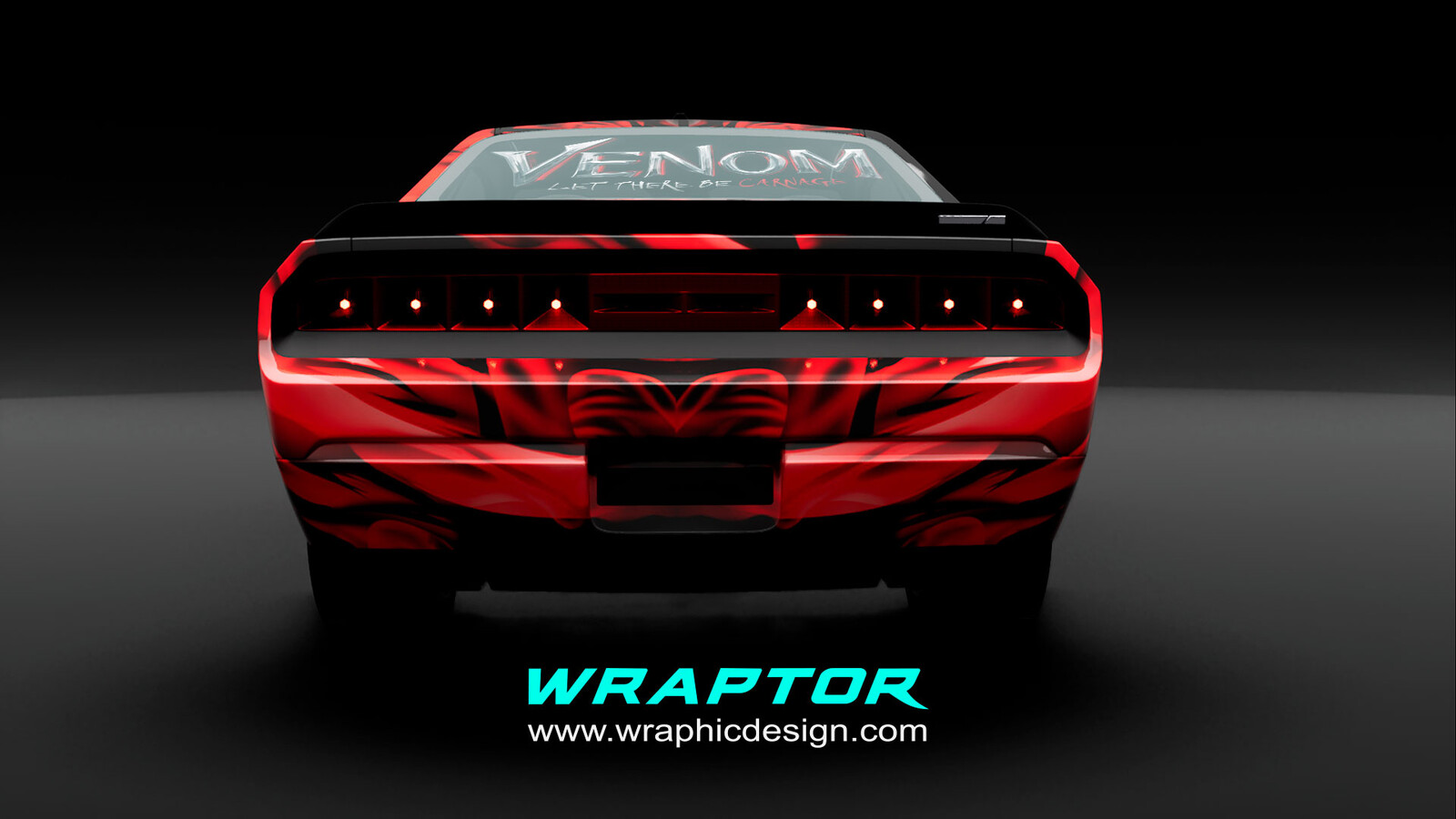 Jesus WRAPTOR - CARNAGE wrap design
