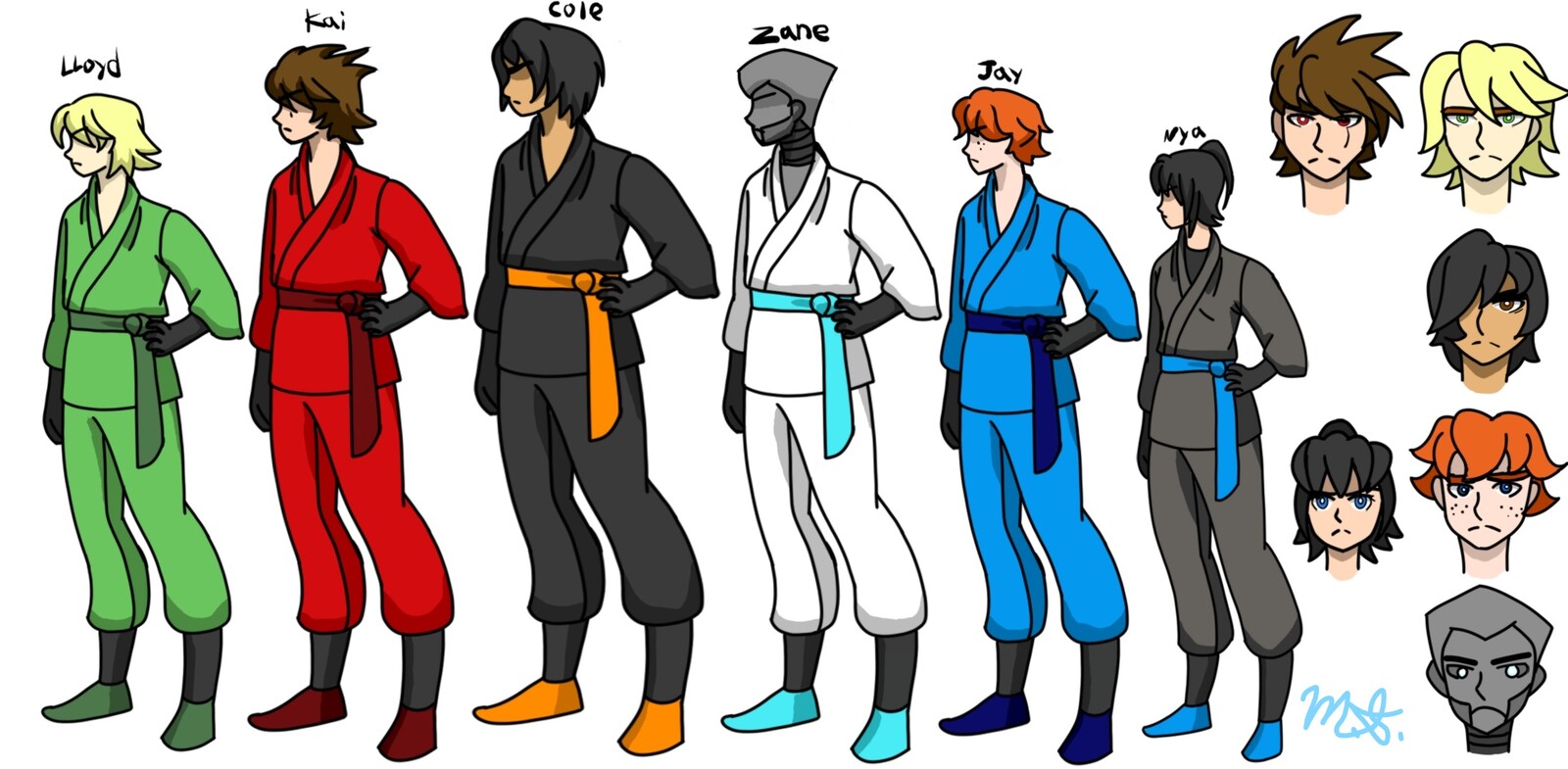 Madilyn Stenkamp - Ninjago Anime / 2D Animation