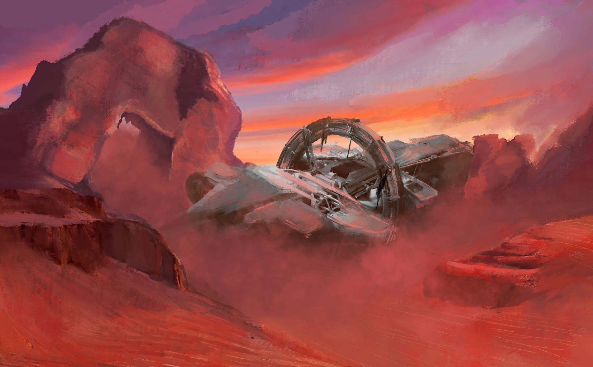 ArtStation - Sand ship