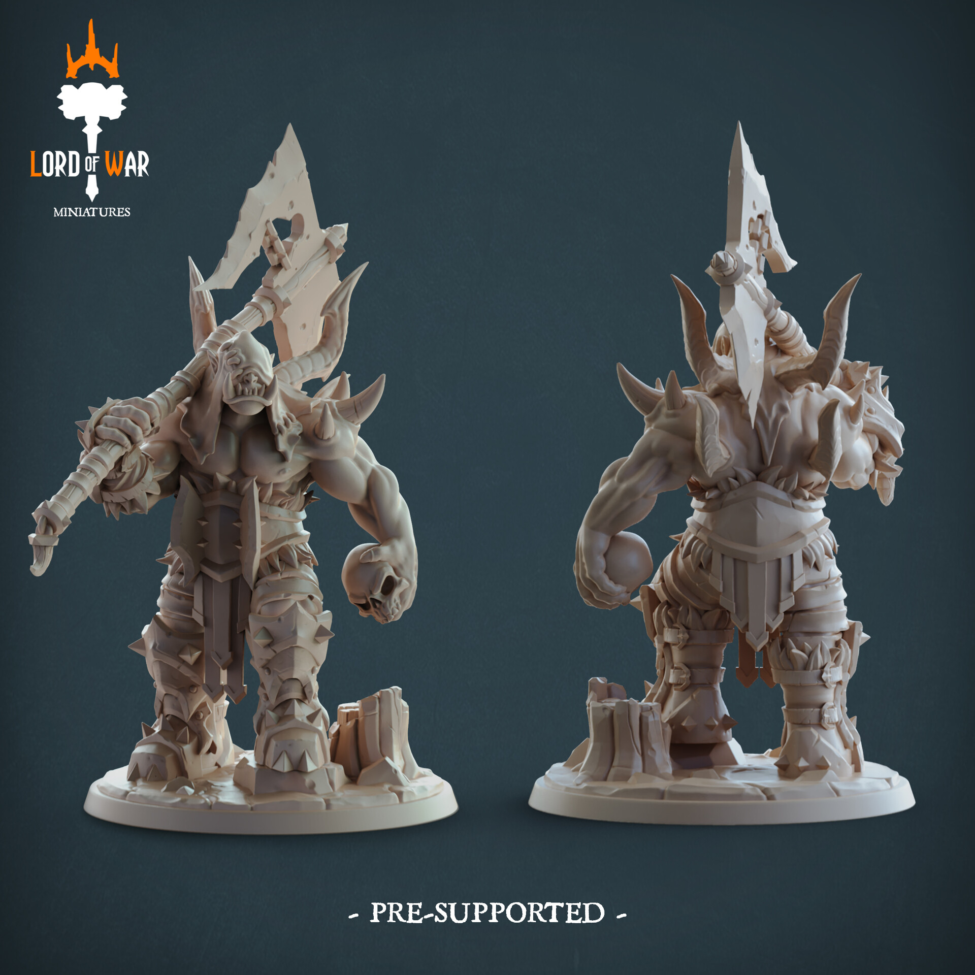 Lord of War Miniatures - Orc Executioner-Lord of War Miniatures