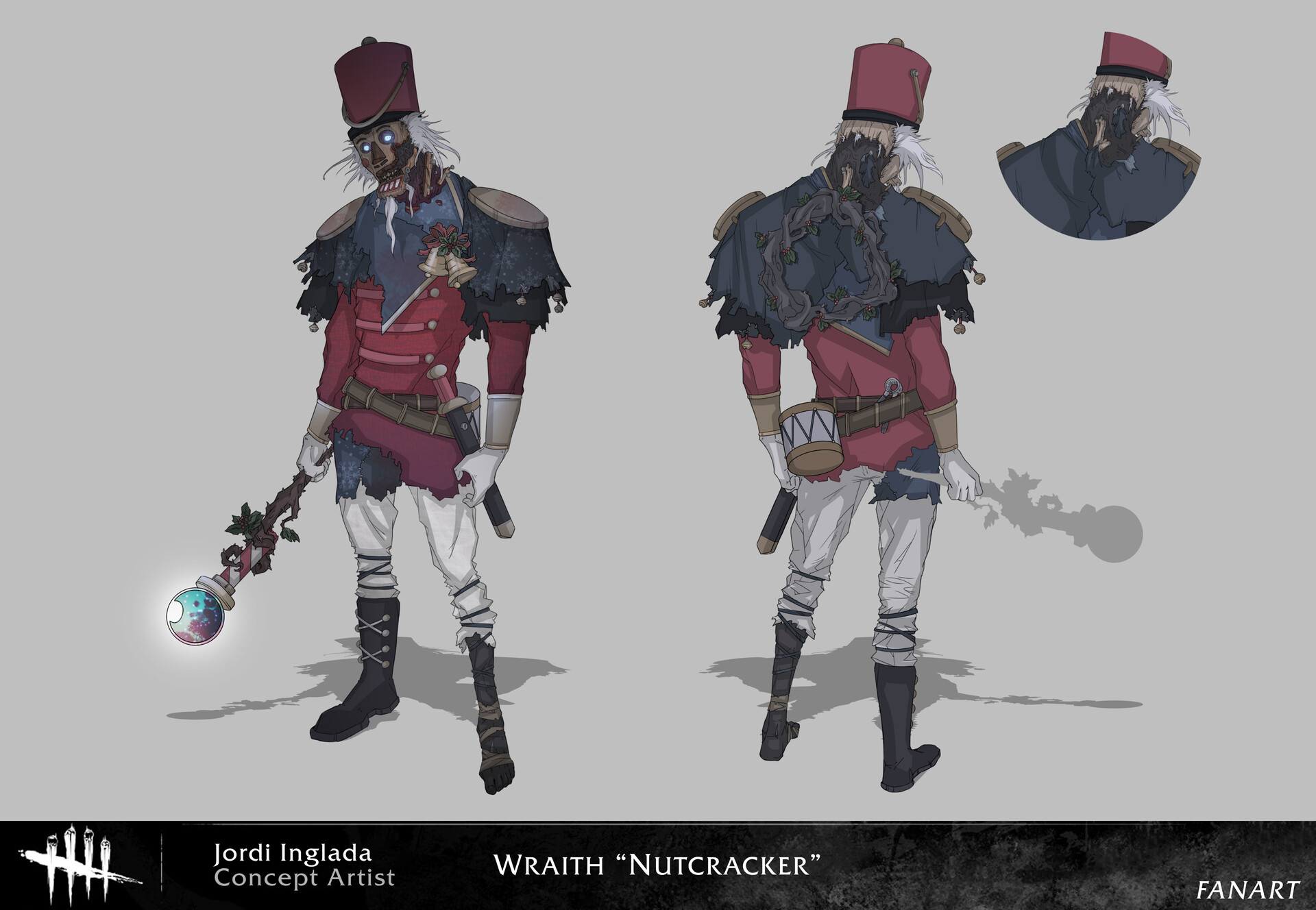 ArtStation - Dead by Daylight - Wraith Nutcracker Concept Art