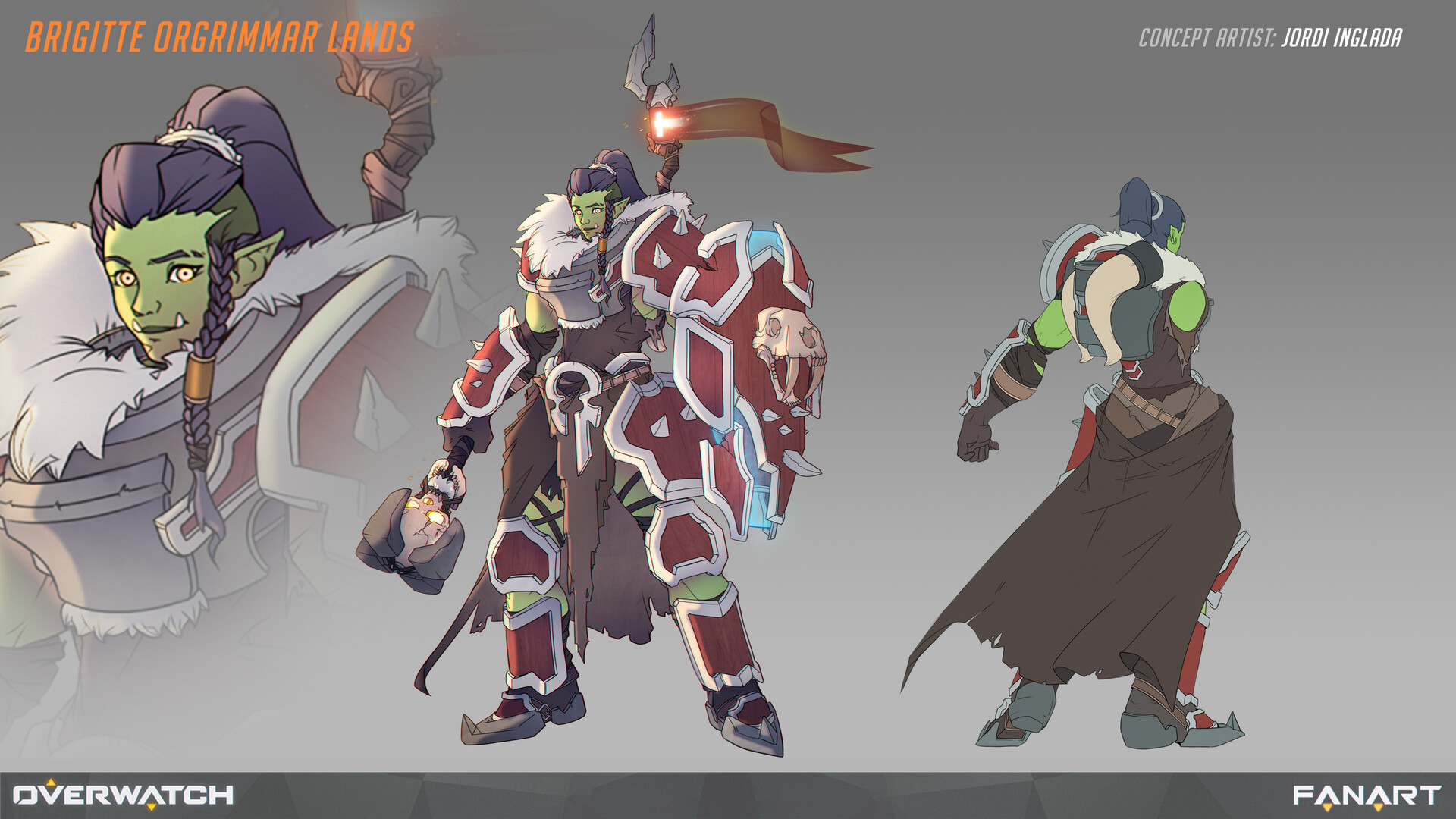 Orgrimmar Lands Brigitte Skin Concept by Jordi Inglada Miras : r ...
