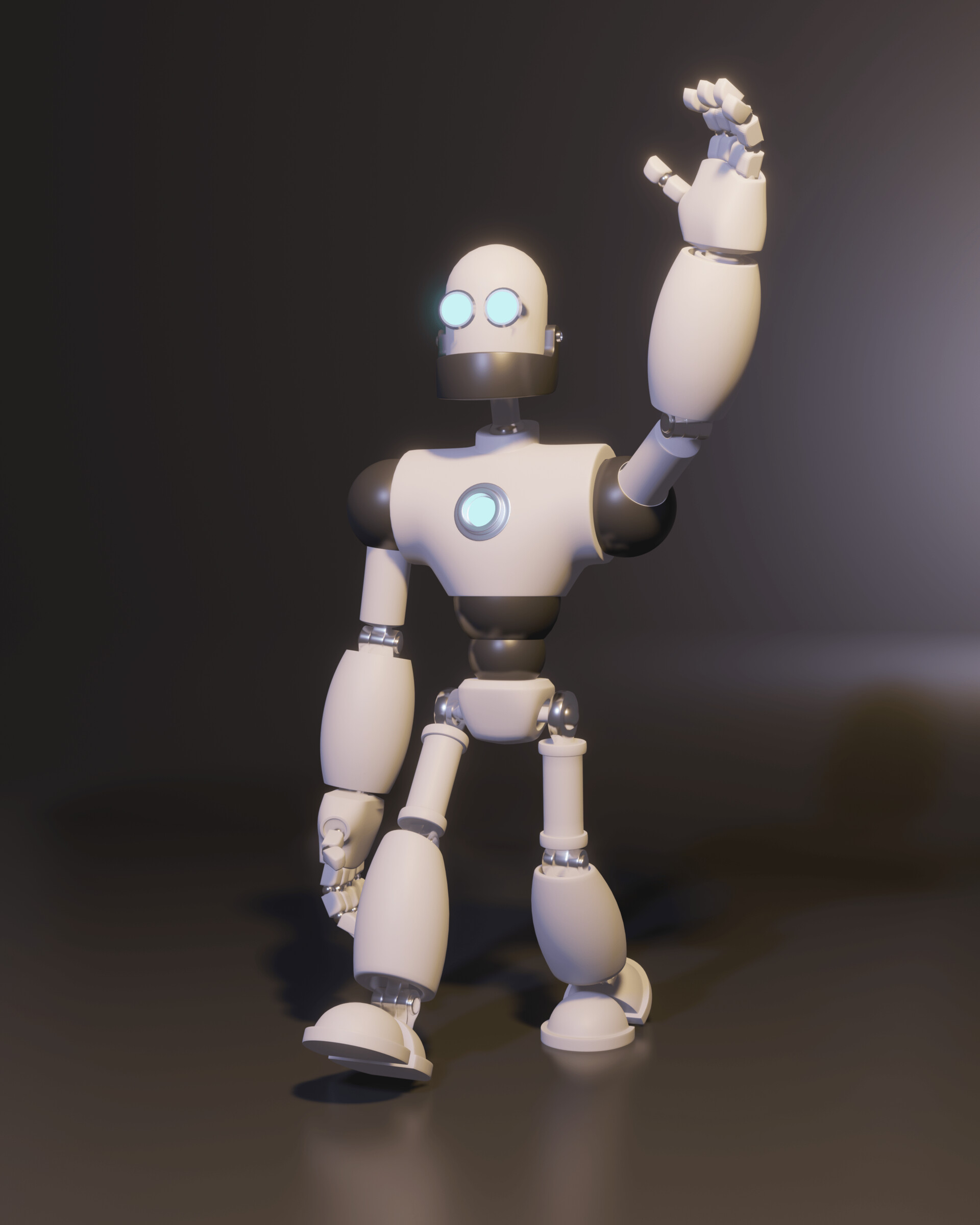 ArtStation - robot (blender)