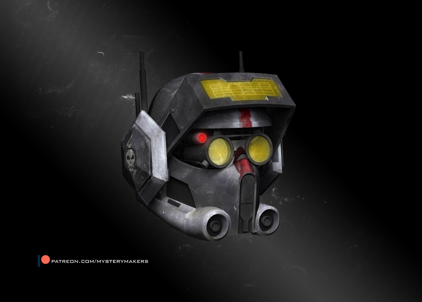 ArtStation - Tech helmet from Bad Batch